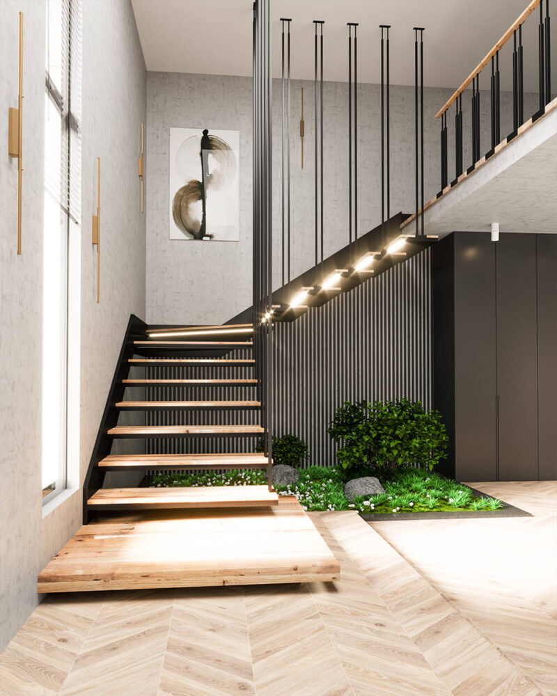 Amenajari scari interioare - UrbanWeld Craft Studio